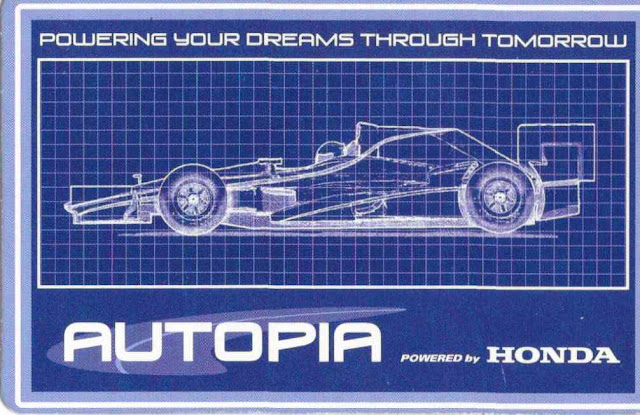 Autopia Driver License by Honda Disneyland