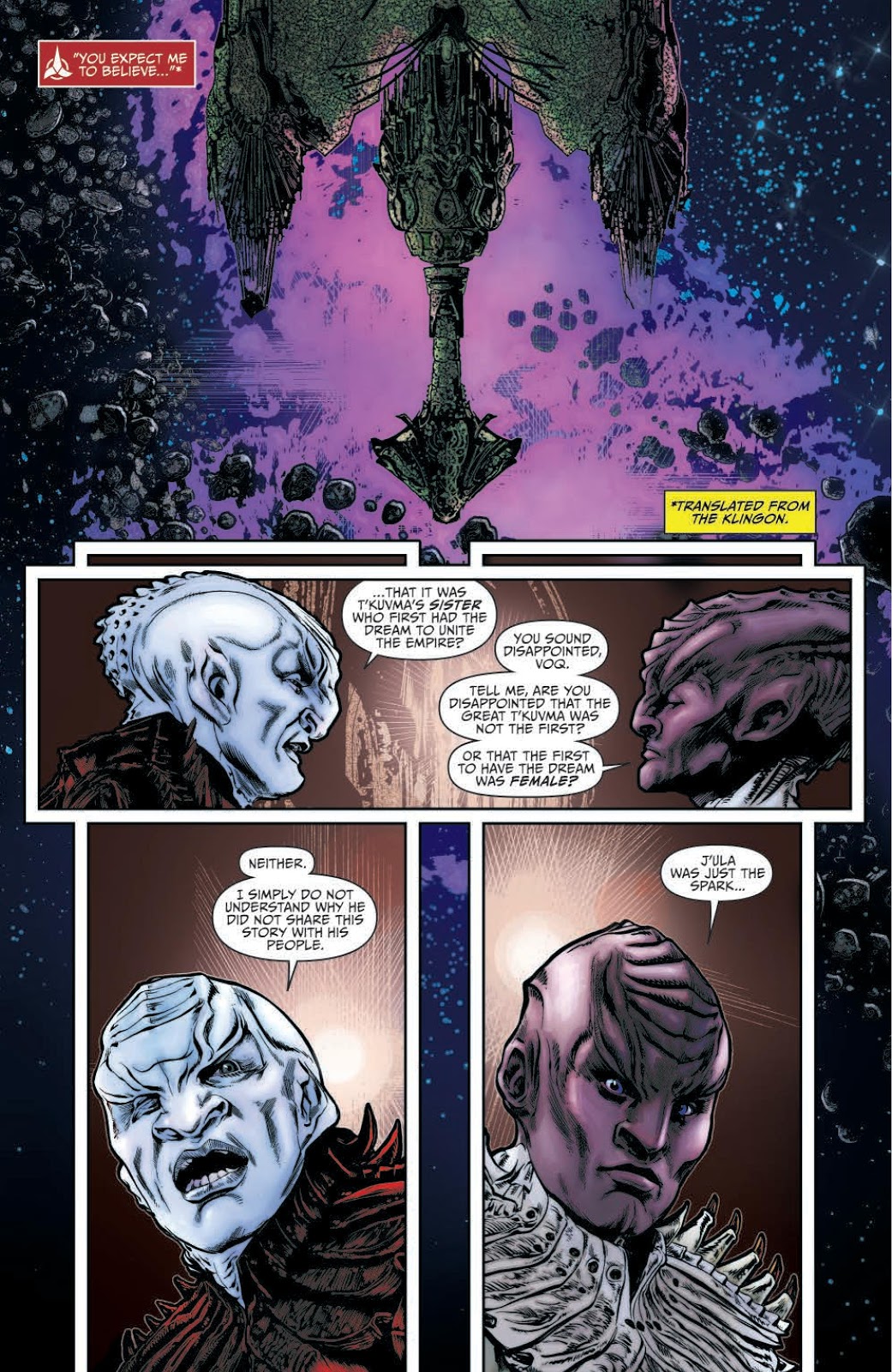 The Trek Collective: Discovery: The Light of Kahless #2 preview