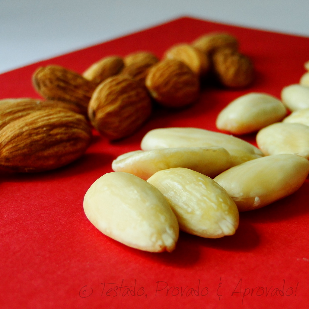 Testado, Provado e Aprovado!: ALMONDS (blanched, halved, slivered, sliced)