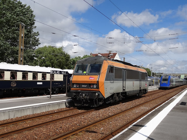 LA PASSION DU TRAIN: BB 26047 et le VSOE de ce 15 Août