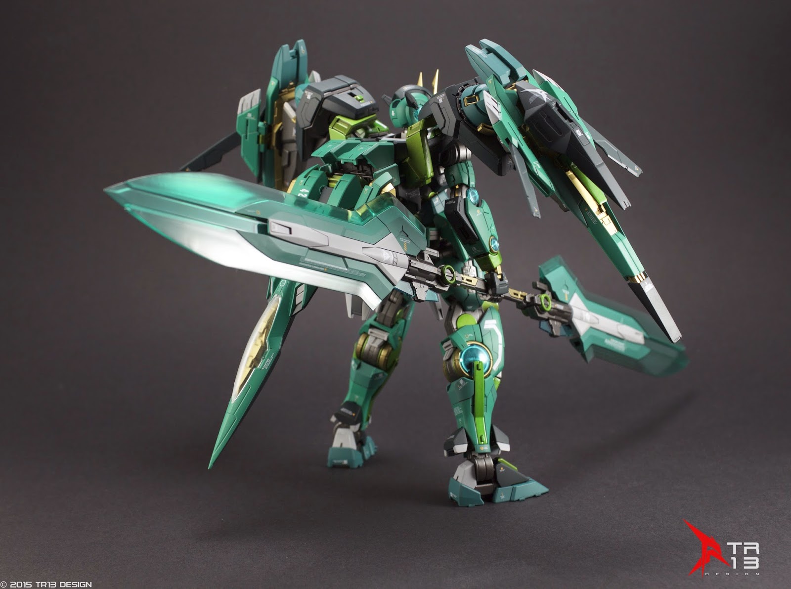 Custom Build: MG 00 Raiser "GN Overdrive"