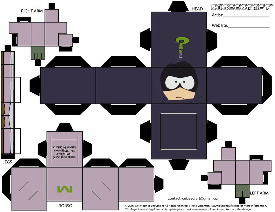 De cubeecraft y algo más: Cubeecraft South Park