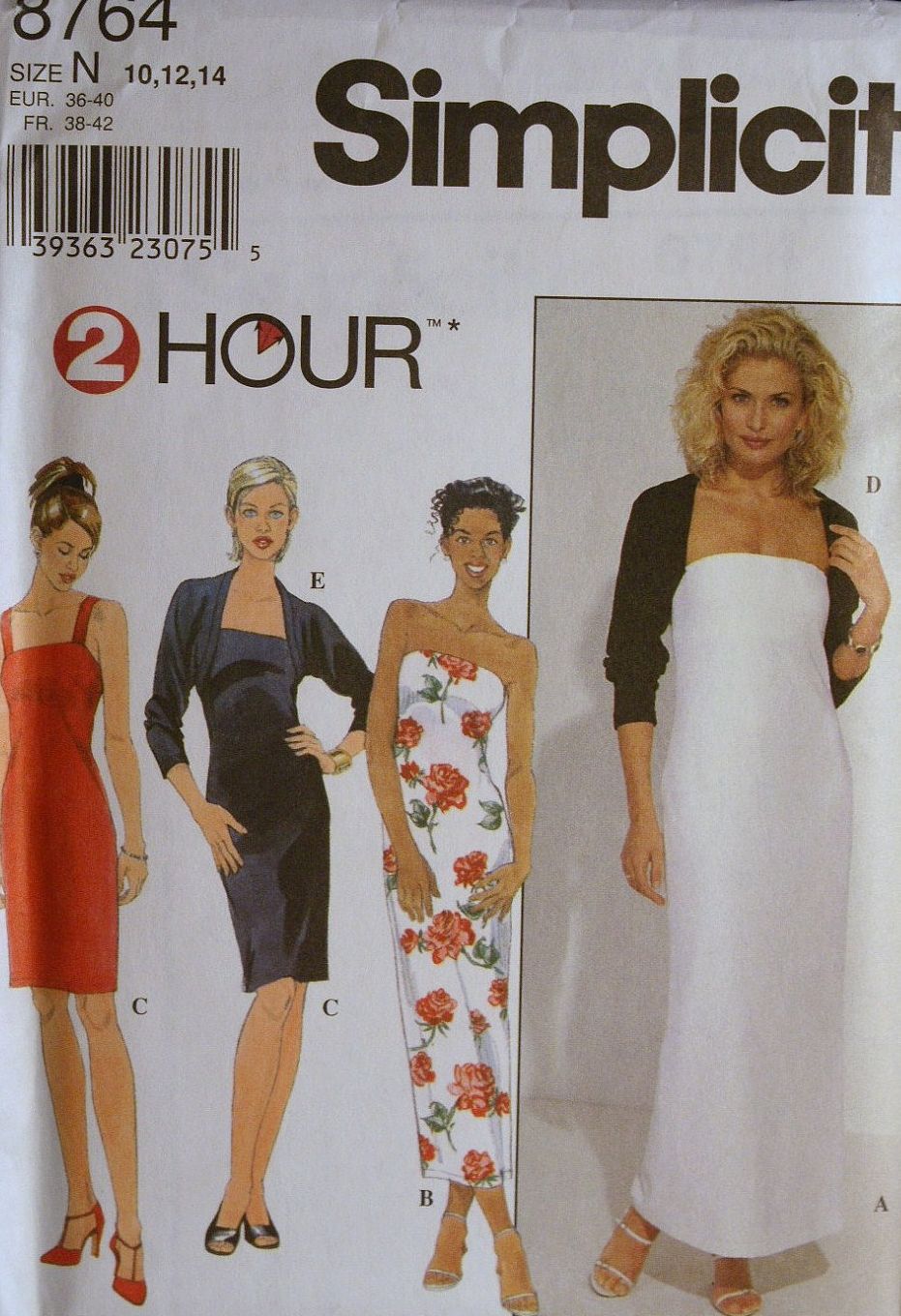 Simplicity Misses knit dress and jacket 8764 pattern review by lovenicky