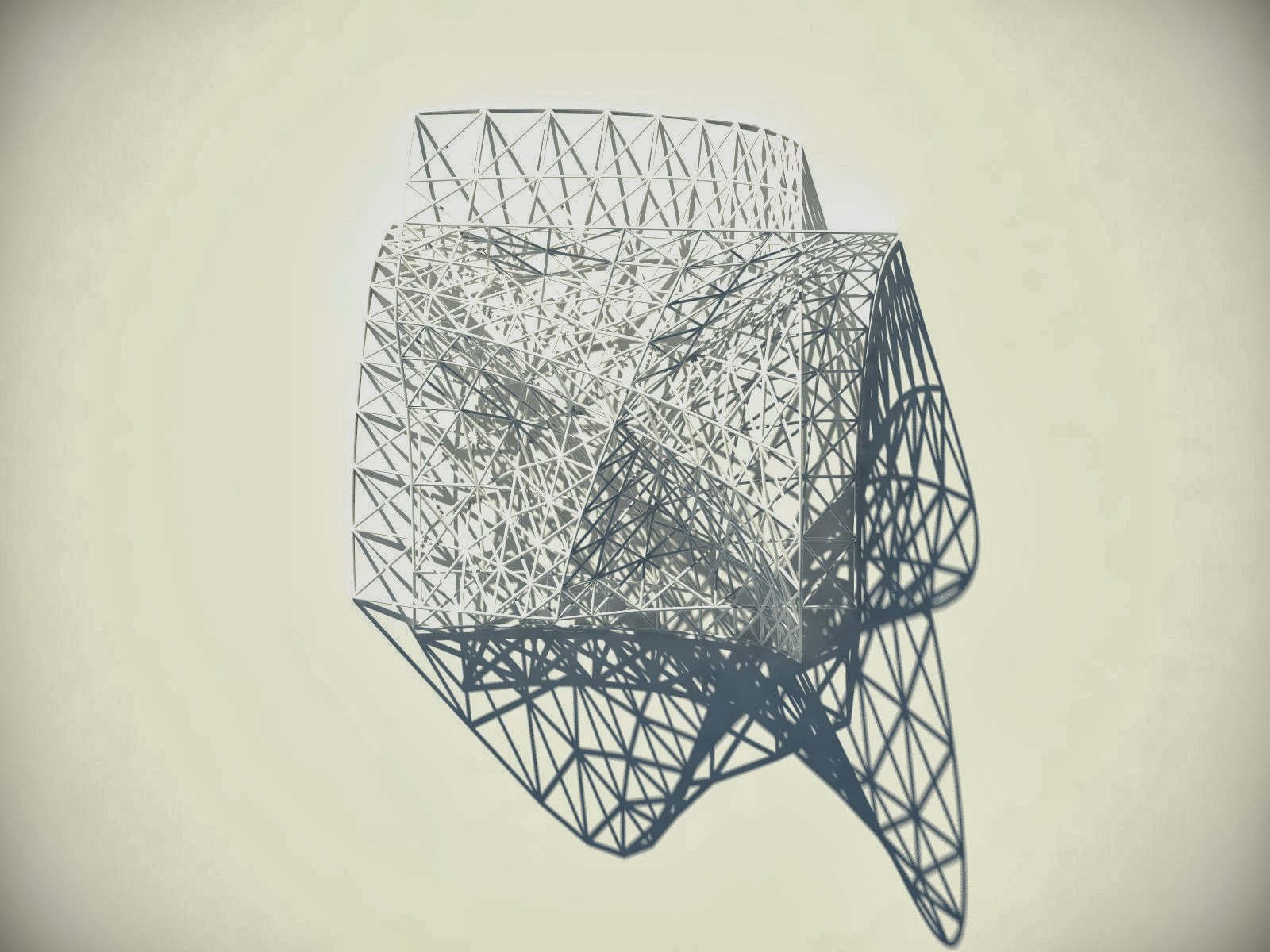 Abstract Space Frame #2 (Grasshopper) | Dana Krystle's online portfolio