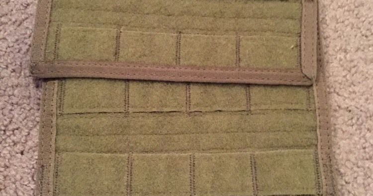 Webbingbabel: Eagle Industries Admin Pouch W/O Light MOLLE Front