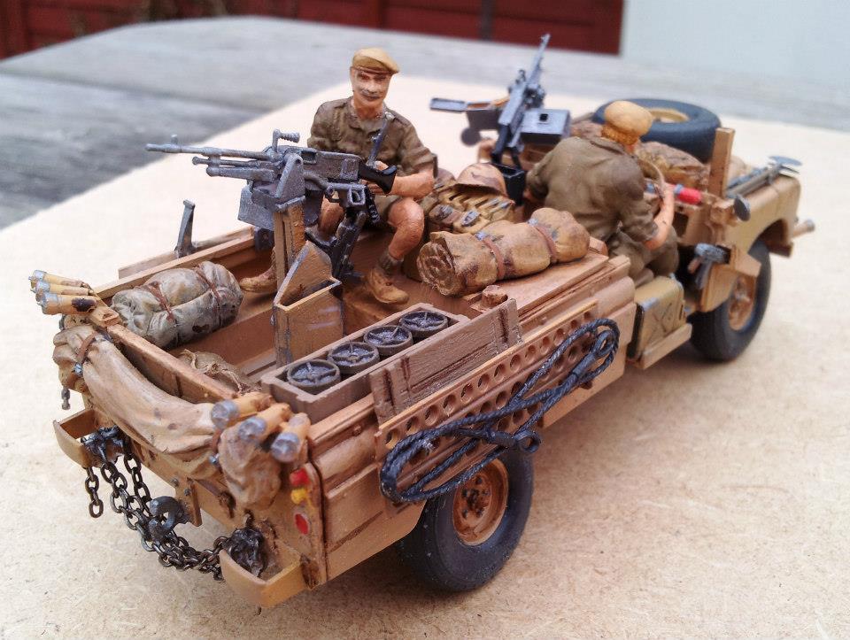Military Model Making: 1:35 scale SAS Land Rover