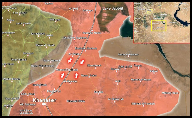 Palaestina Felix: "CUCU' E l'ISIS non c'é più!" - Mappa aggiornata ...