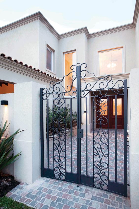15 Ideas de portones y rejas decorativos para tu casa hechos de ...
