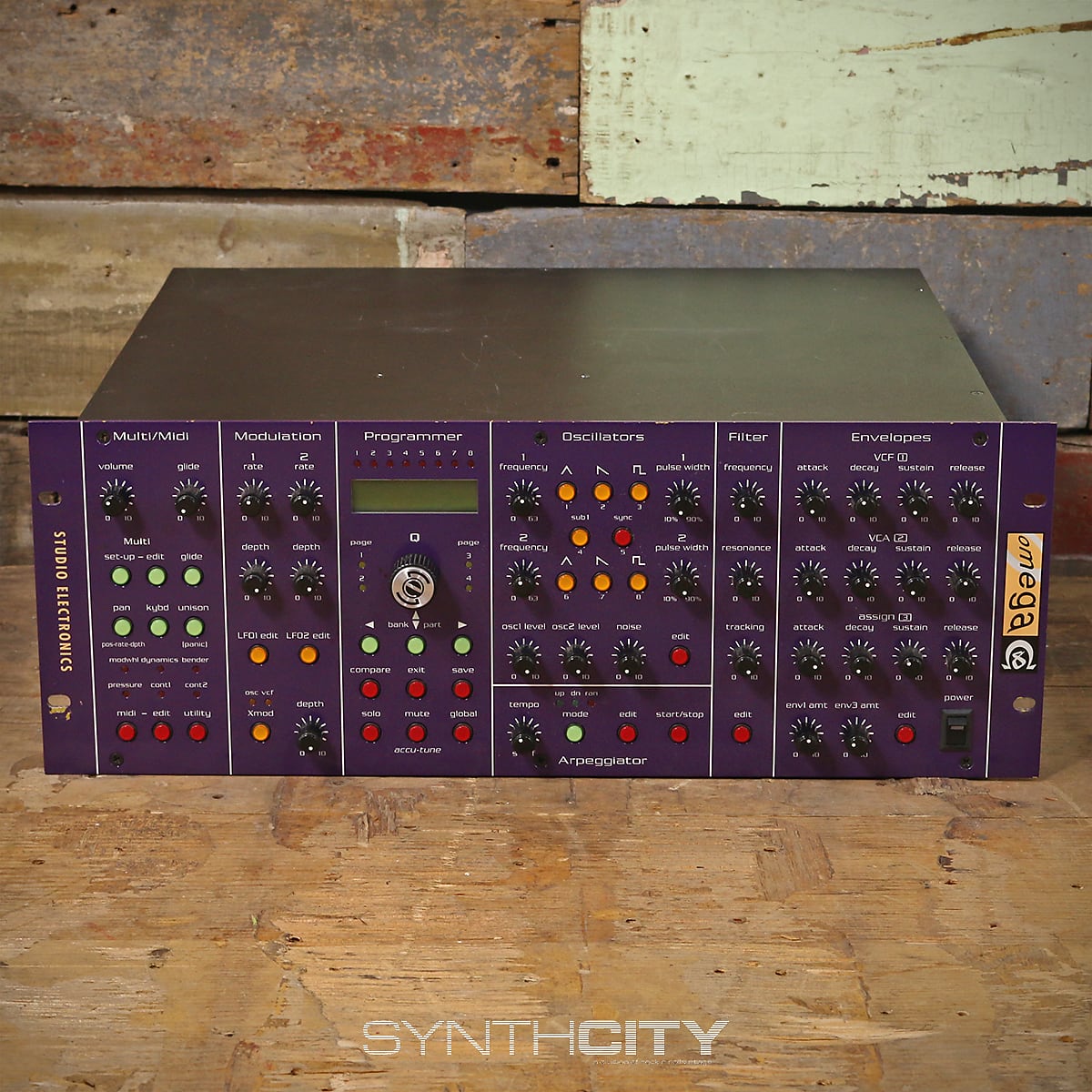 MATRIXSYNTH: Studio Electronics Omega 8 Purple
