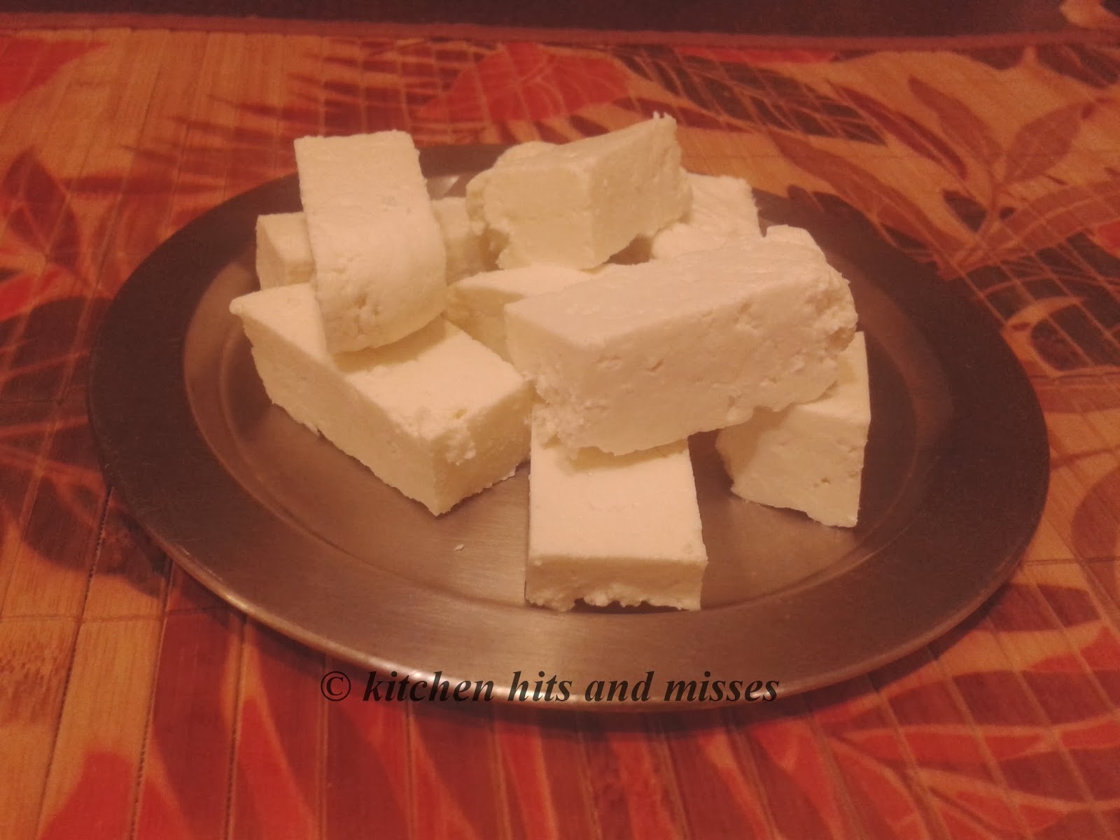 kitchen hits and misses: How to make cottage cheese or paneer at home