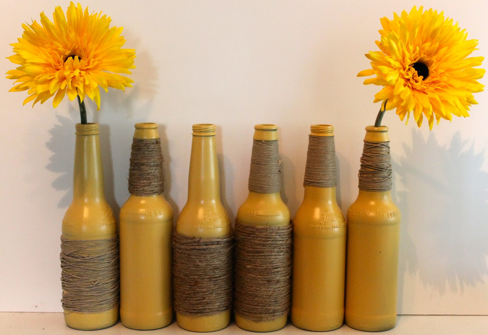 My Crafty Soul: Repurposed Beer/Pop Bottles