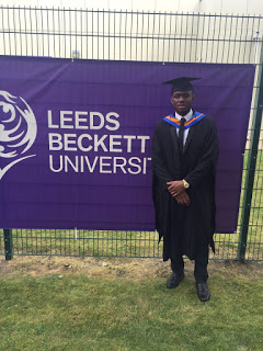 BLOG: Mike Ikoku's son graduates from Leeds Beckett University