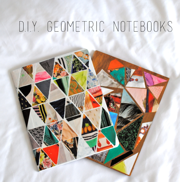 Generalized Loveliness ★: Geometric Notebooks {make them yourself}