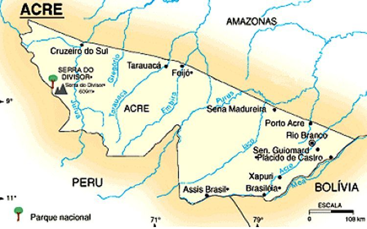 Mapas do Estado do Acre