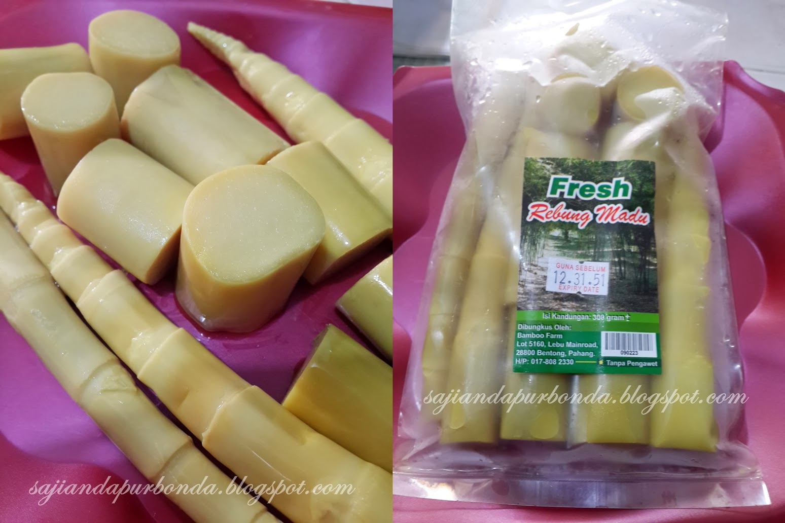 Kari Ayam Dengan Rebung Madu