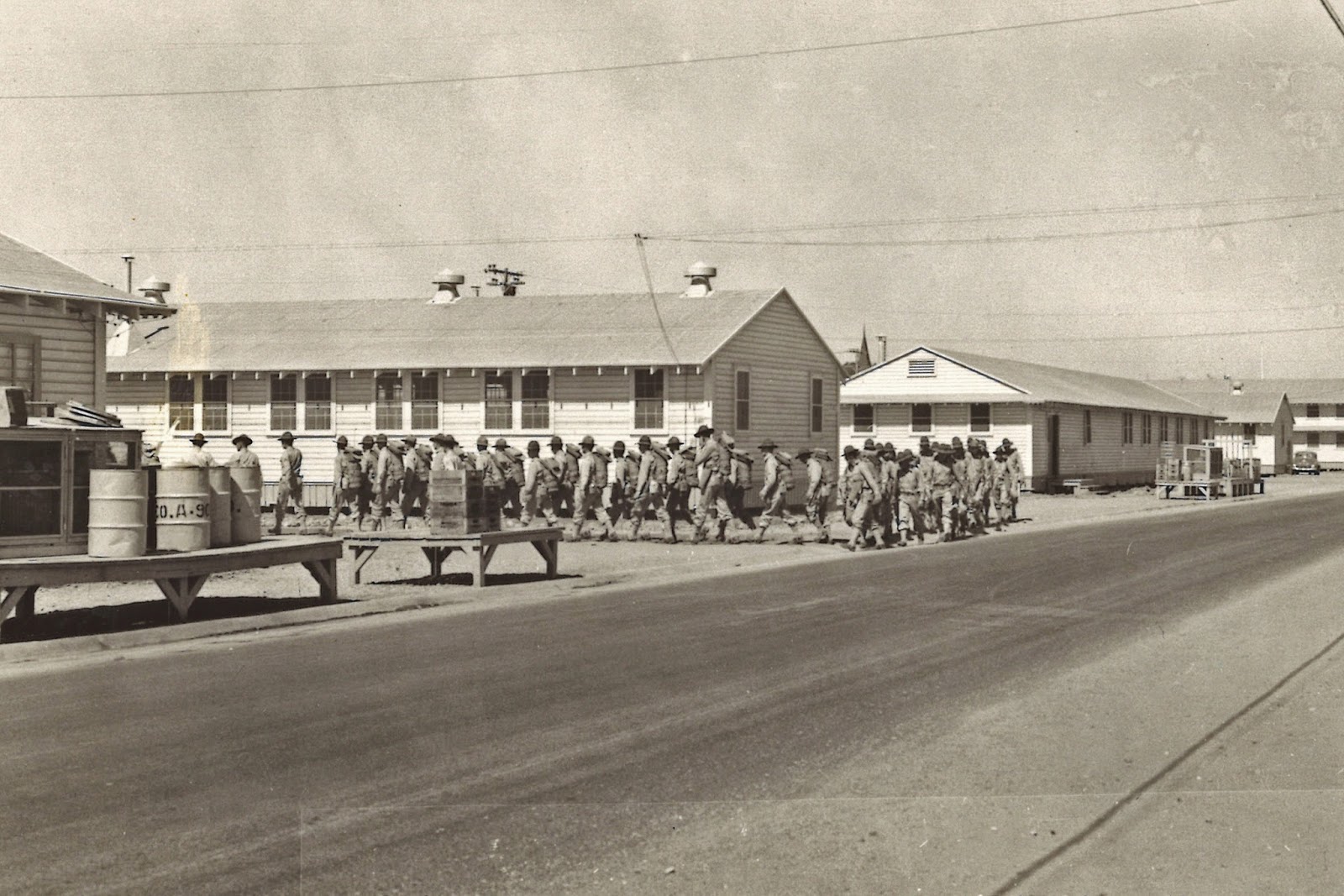 Bristol Family Blog: WW2 Chapter 6 - Arrival at Camp Roberts (October 1943)