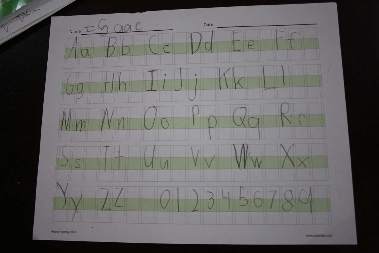 Daily Blog: Review: Channie's Visual Handwriting & Math Workbooks