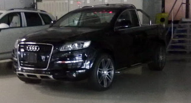 Audi Q7 Pickup Truck is the Real Deal - CAR AUTOMOTIVE