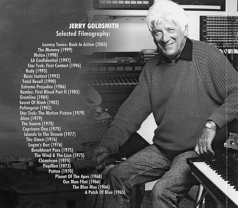 A LENGTH OF WISHES FROM"... Jerry Goldsmith