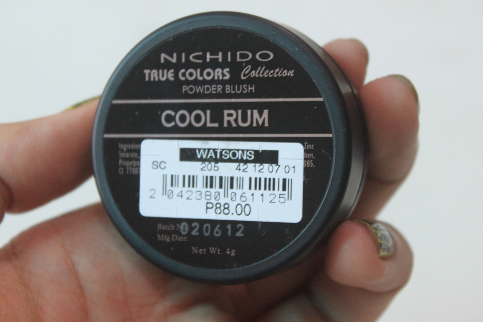 The Face Mark: NICHIDO True Colors Powder Blush in Cool Rum