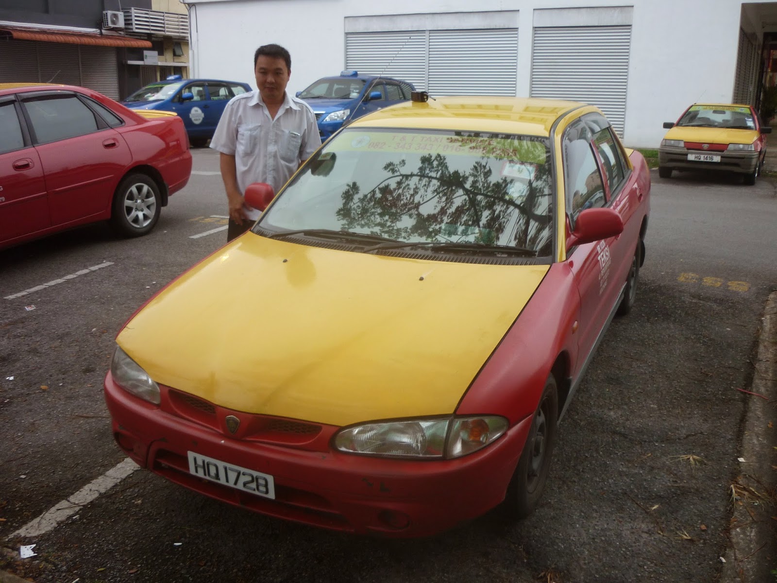 Teksi Kuching: Teksi di Kuching