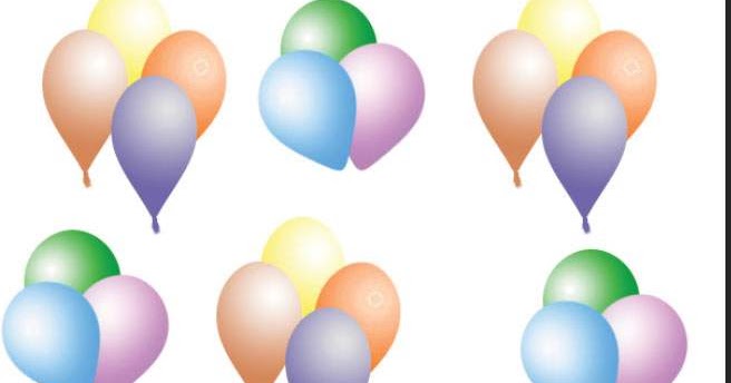 Belajar desain gambar balon di photoshop - Goresan Si Blogger 2