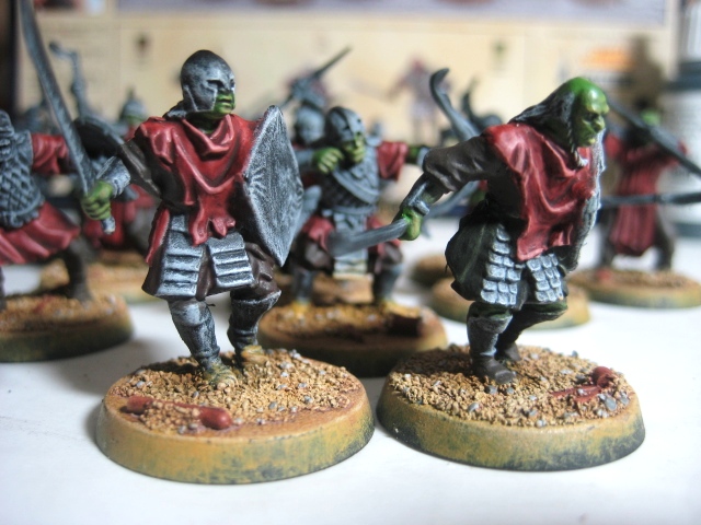 WIP: GW LOTR Mordor Orcs - clothes painting |Don Suratos aka DC23