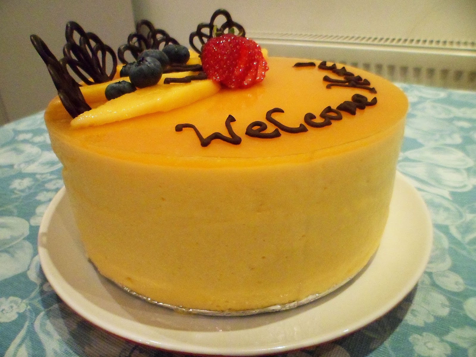 Mango Mousse Cake