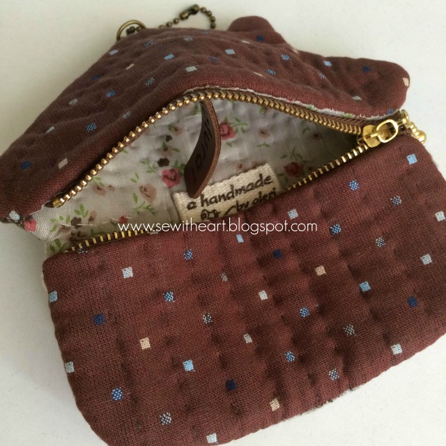 sew with heart: house pouch