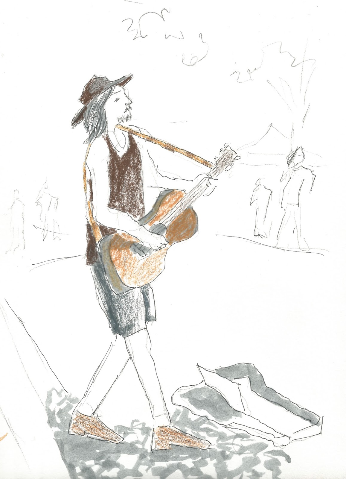 Urban Sketchers Seattle: Folklife Friday
