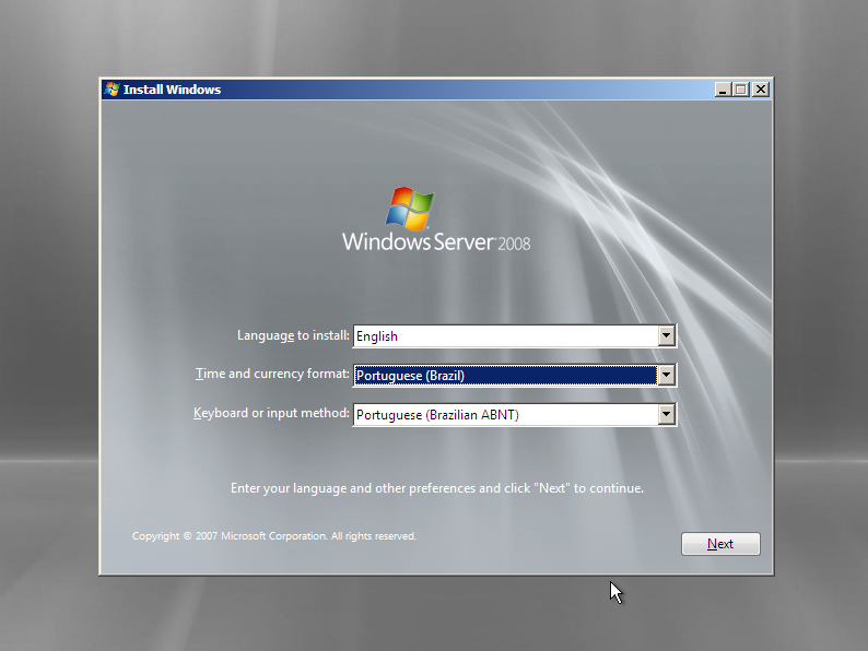 Fábio Nascimento - Infraestrutura: Windows Server 2008 - Server Core