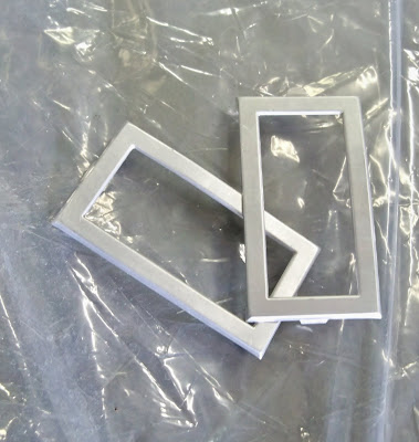 cake batter & paper scraps: under $5 file cabinet make over