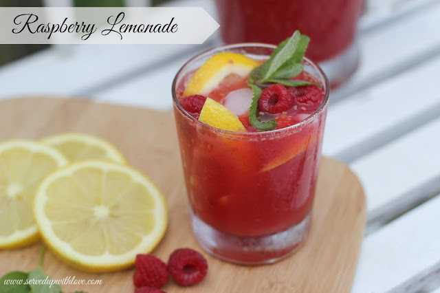 Raspberry Lemonade | Served Up With Love