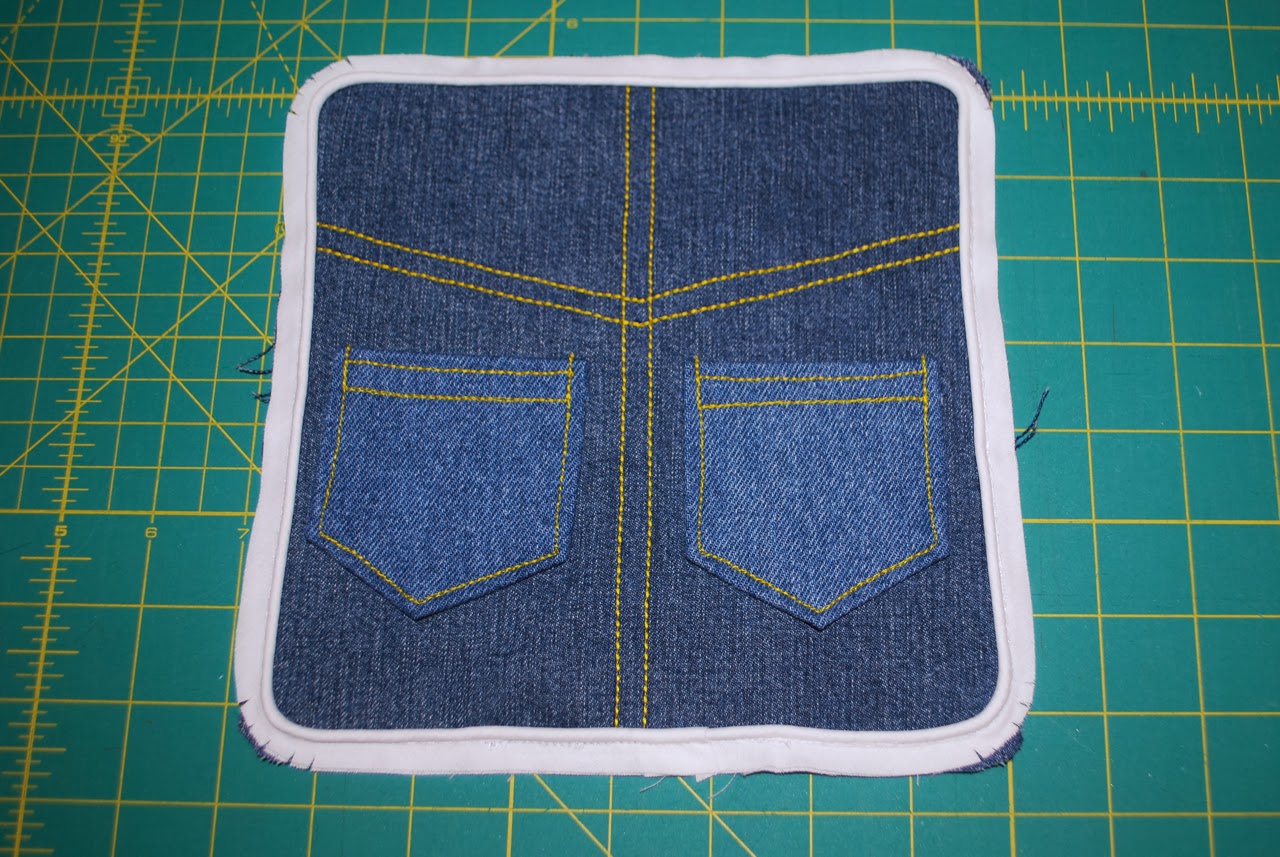 Roonie Ranching: Denim Tooth Fairy Pillow -- Sewing Tutorial