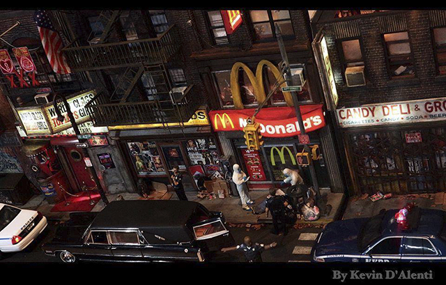 【場景情境】New York Street Diorama