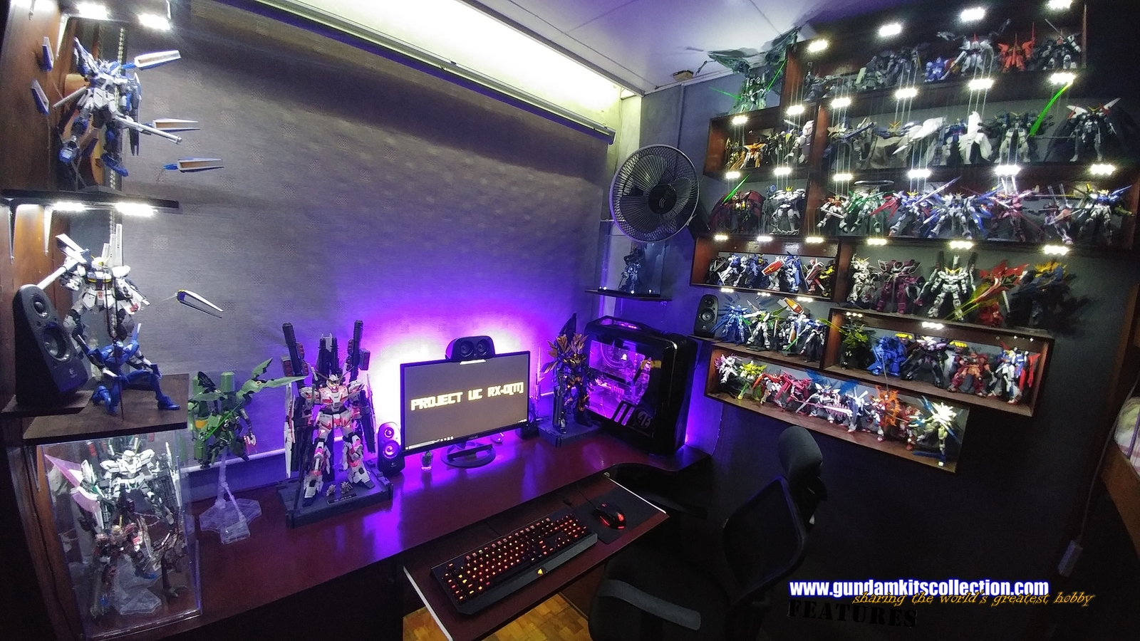 Gundam Room by Dino "MrDinoX" De Jesus
