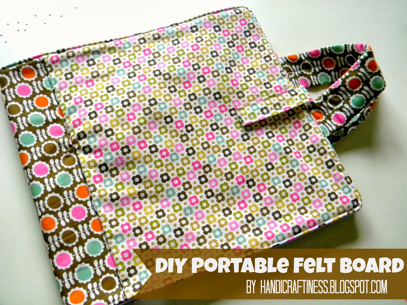 The Pretty Kitty Studio : Free Tutorial and Pattern for a Portable Felt ...