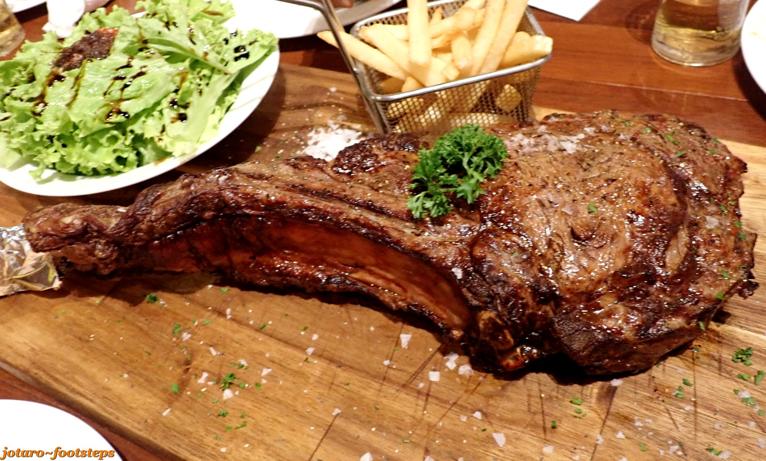 Footsteps - Jotaro's Travels: YummY! - Tomahawk Steak @ Butcher's Table SS2