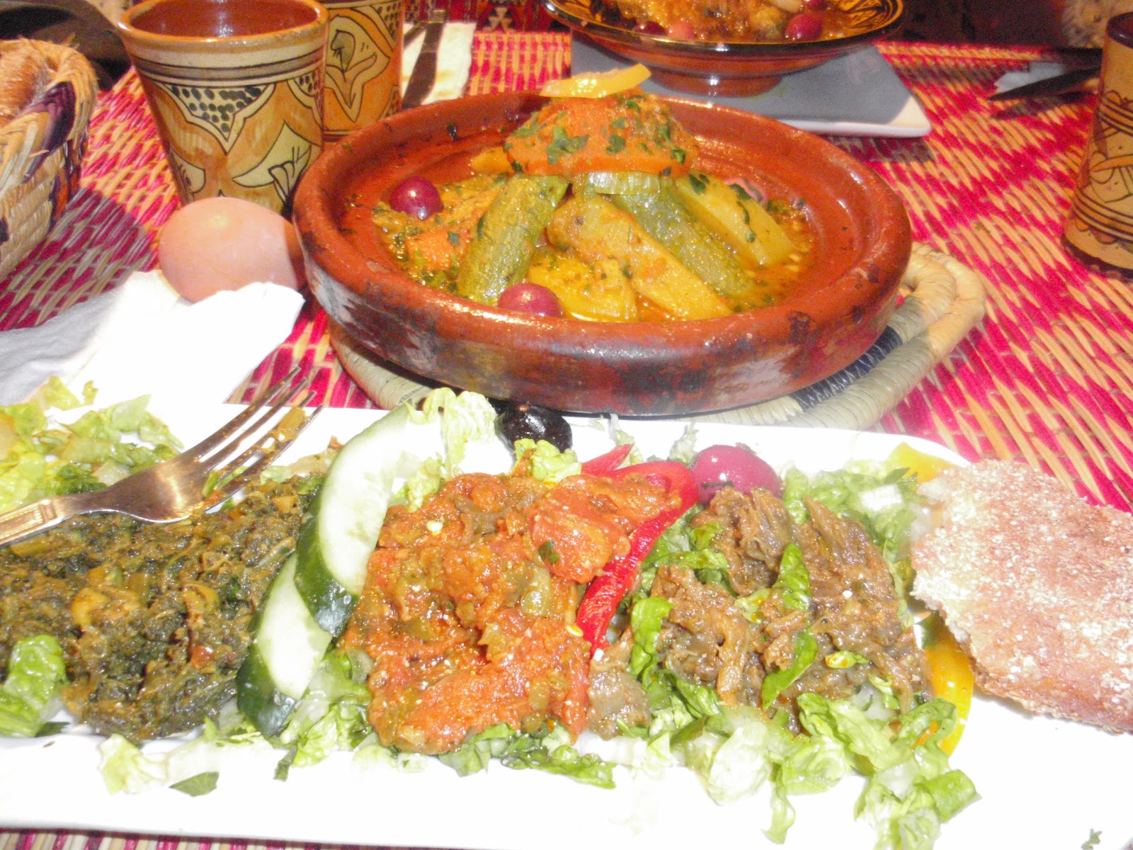 Morocco 2012: Traditional Moroccan Dinner