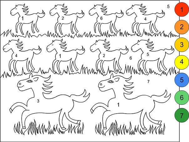 Coloring pages for kids educational - Tipss und Vorlagen