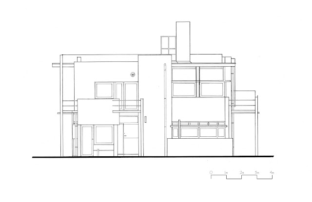 THE RIETVELD-SCHRODER HOUSE: HAND DRAWINGS