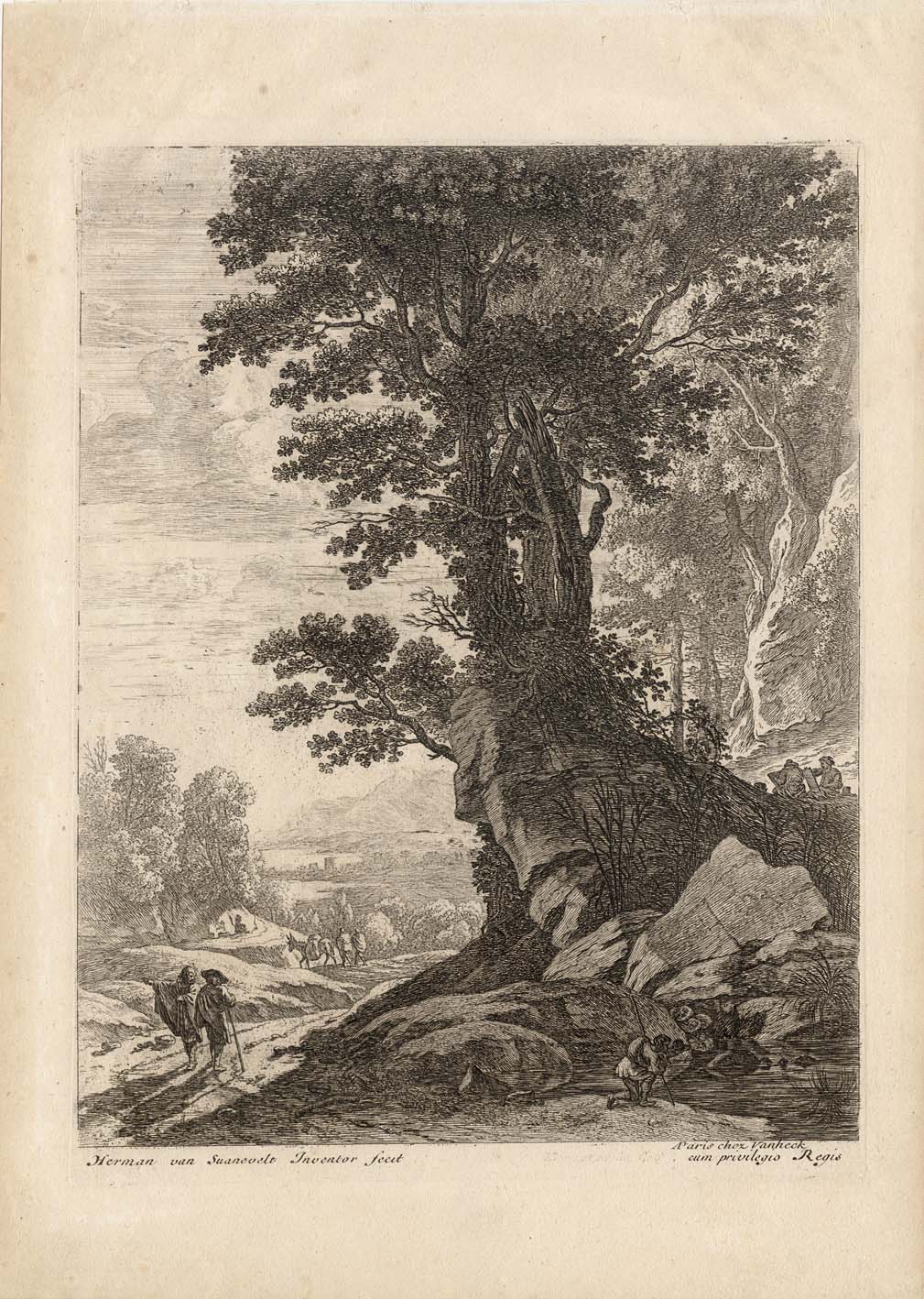 Prints and Principles: Herman van Swanevelt's "Upright Landscapes"
