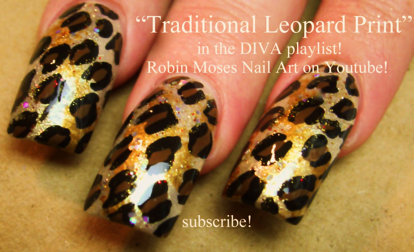 Nail Art by Robin Moses: "traditional leopard print" "nail art" "nails ...
