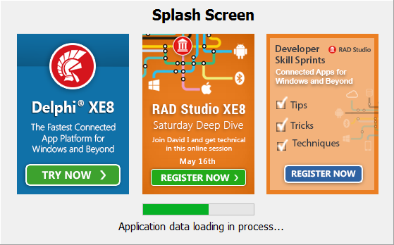 Designing Login Dialog, Splash Screen and About Us Dialog in Delphi