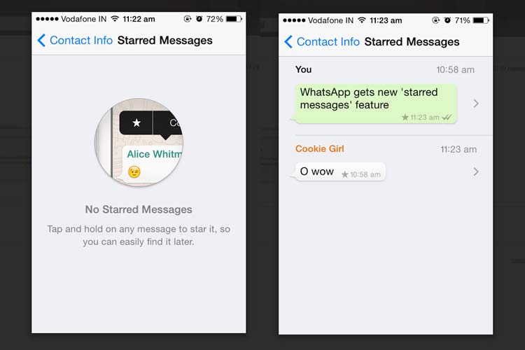 WhatsApp introduces ‘starred messages’ feature that lets you bookmark ...