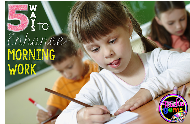 Who's Who and Who's New: 5 Ideas to Enhance Morning Work