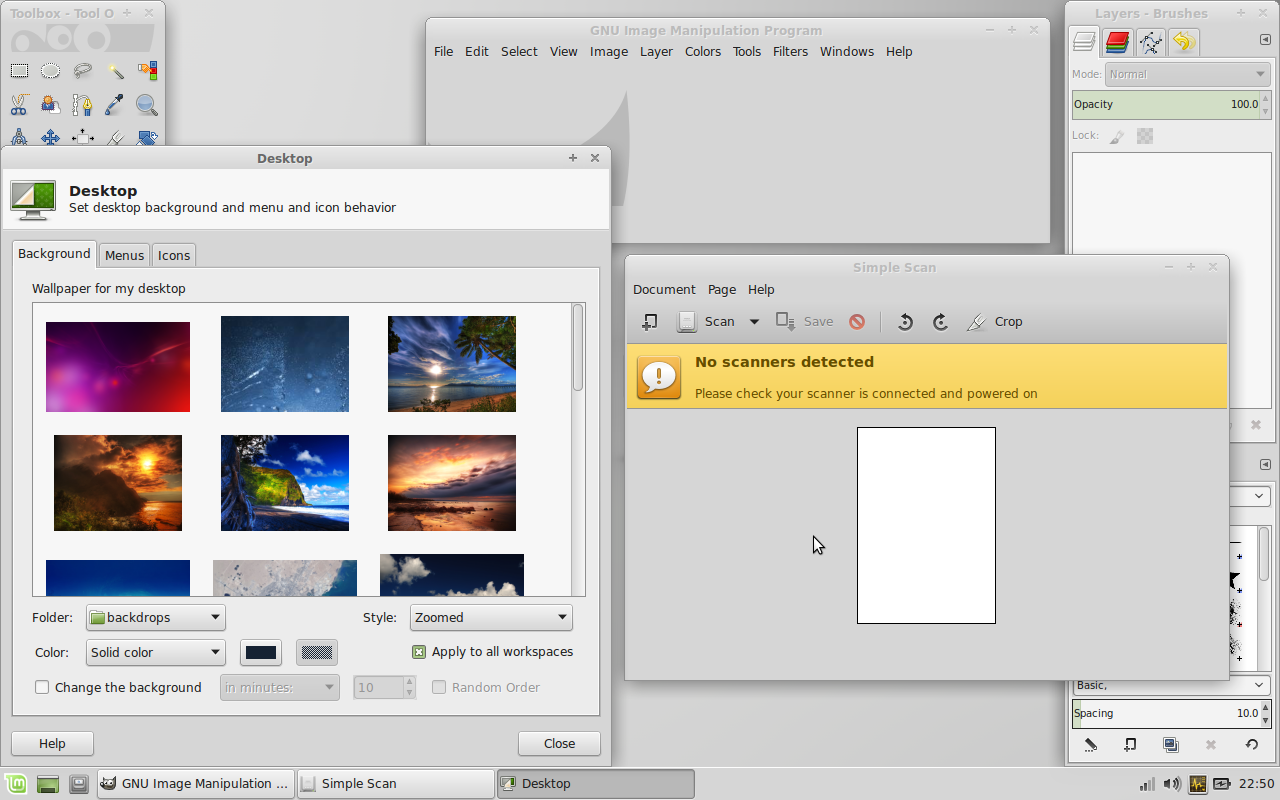 Linux Mint 17 Xfce quick screenshot tour - Linux notes from DarkDuck
