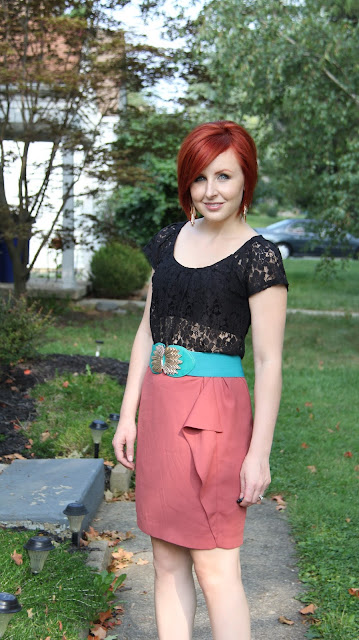 Thrift and Shout: Cute Outfit of the Day: The Accessories Make the Outfit