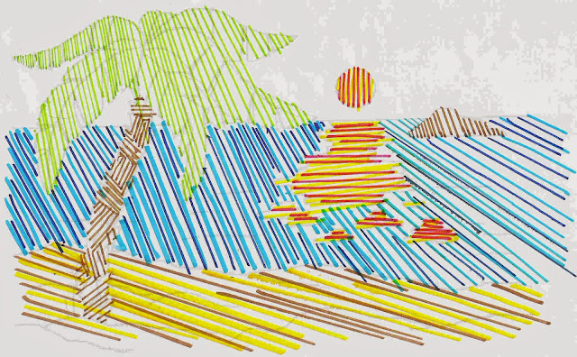 Educación Artística: Dibujos con líneas