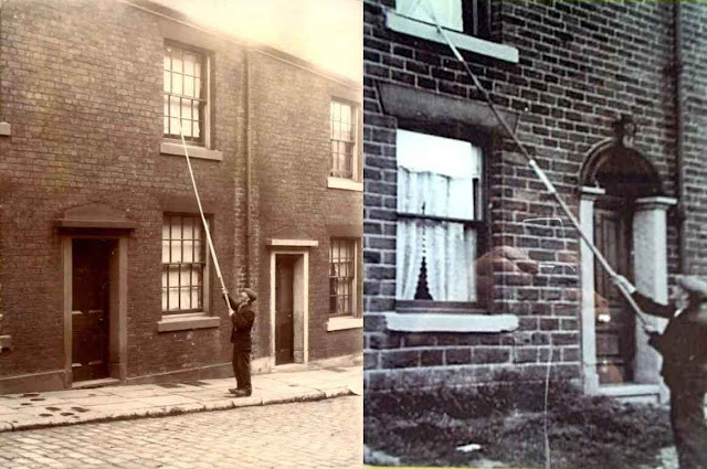 Enfilando: Los "Knocker upper", o "despertadores"